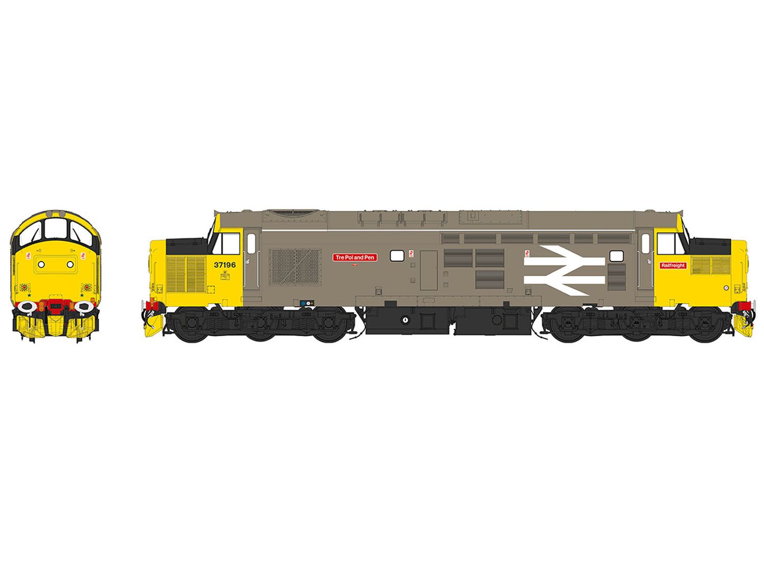 Class 37 - Railfreight - 37196 - O Scale – Heljan.com
